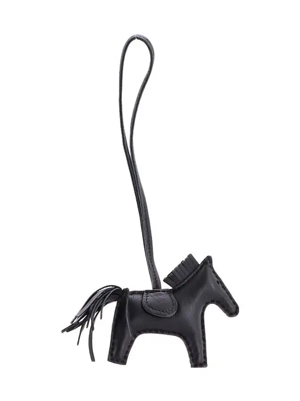 HERMES Pm So Grigri Rodeo Bag Charm - Black