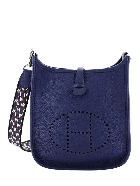 HERMES Tpm Evelyne Bag Gen Iii Maurice - Blue