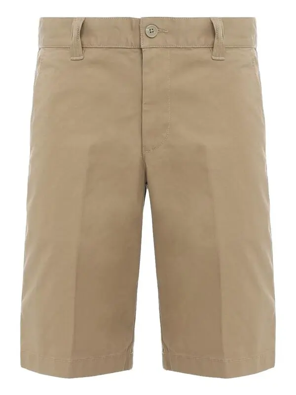 Diesel Cotton Bermuda Shorts - Beige