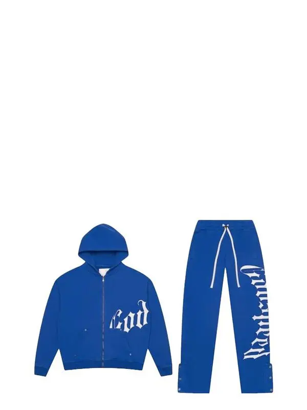 GODSPEED Og Logo V2 Sweatsuit - Cobalt Blue
