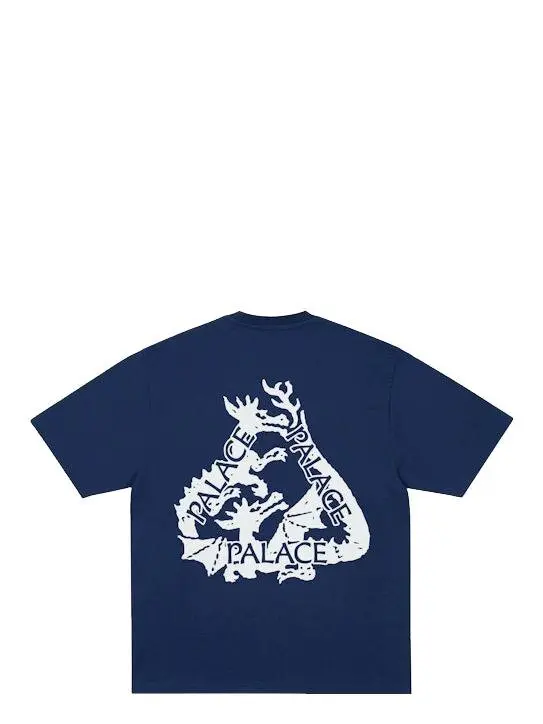 PALACE Tri Sorcery T-shirt - Navy Blue