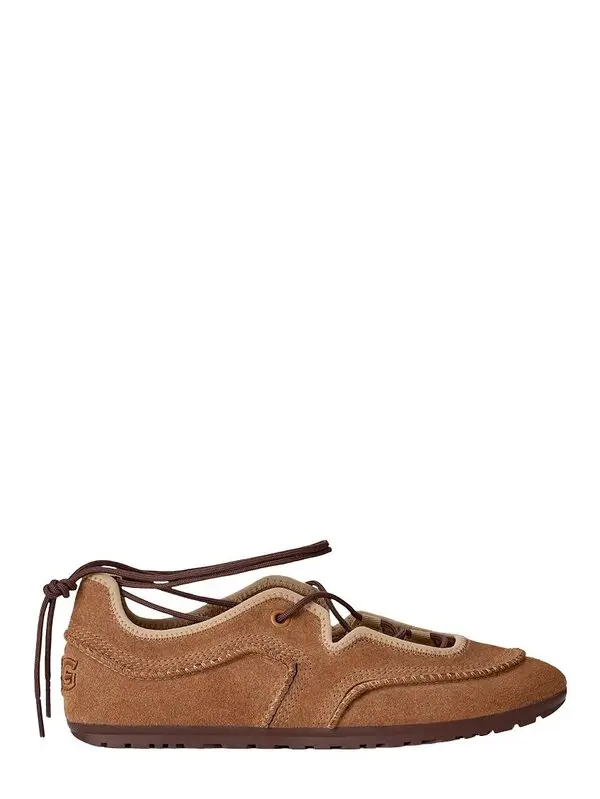 UGG Quill Ballet Sneakers - Chestnut/sand
