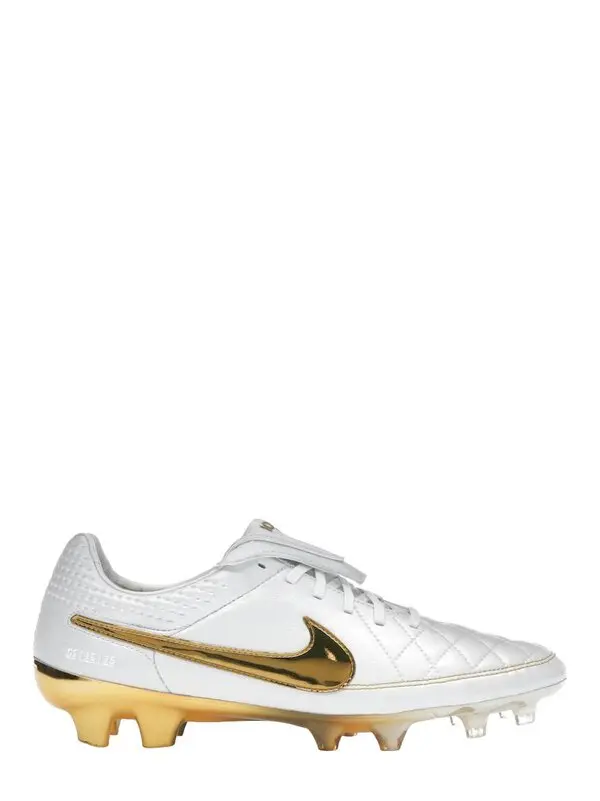 Nike Tiempo Legend Fg Se Ronaldinho - Metallic Summit White/metallic Gold Coin