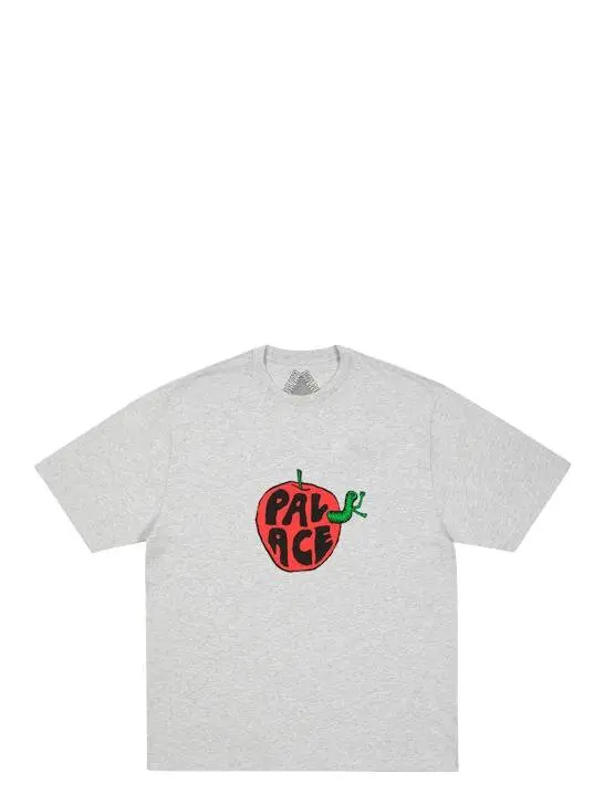 PALACE Bad Apple T-shirt - Grey Marl