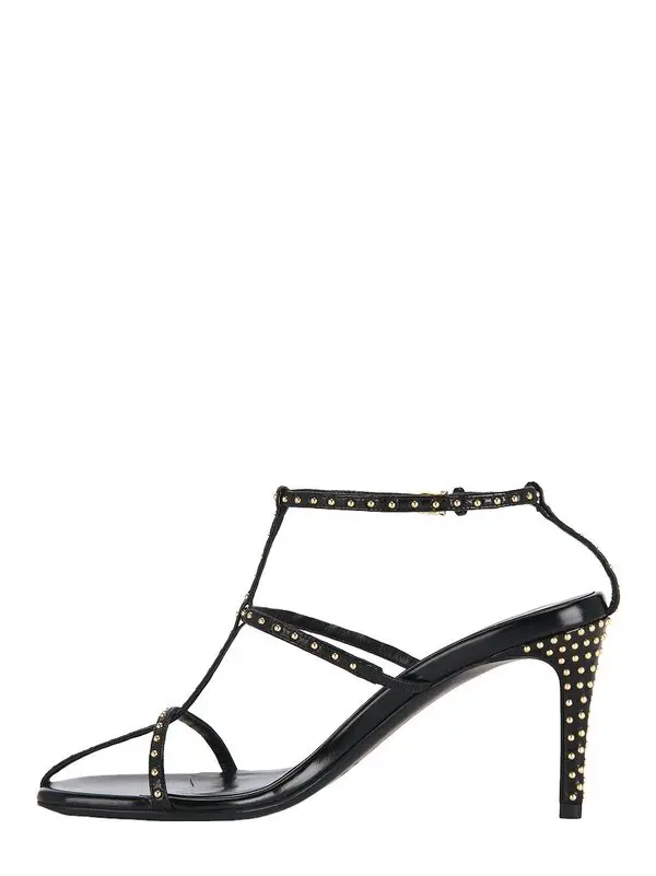 Khaite Cage Sandal - Black