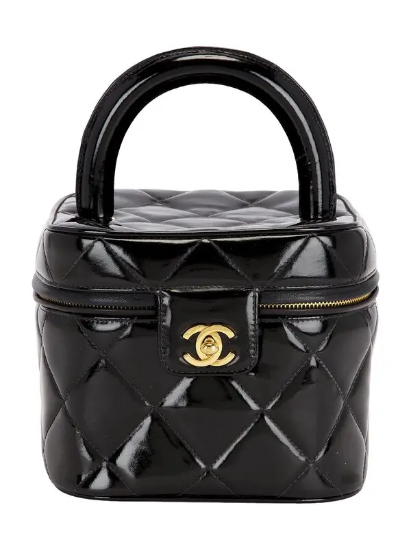 Chanel Vintage Vanity Case - Black