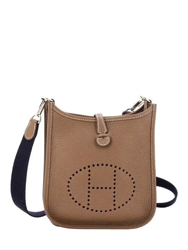 HERMES Evelyne Bag Gen Iii Clemence Tpm - Etoupe