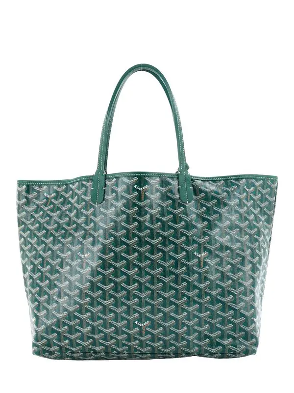 GOYARD Saint Louis Tote Coated Canvas Pm - Green