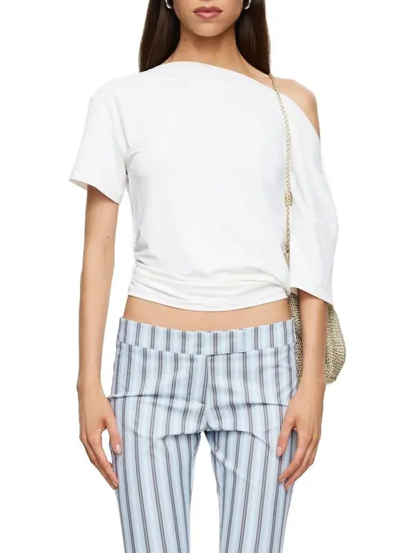 Lioness Wildlands One-shoulder Top - Moonlight