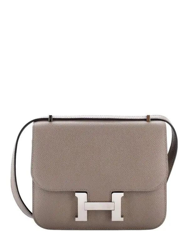 Hermès Constance Epsom 18 - Gris Asphalte