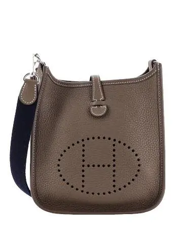 Hermès Evelyne Bag Gen Iii Clemence Tpm - Grey