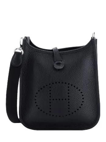 Hermès Evelyne Bag Gen Iii Clemence Tpm - Black