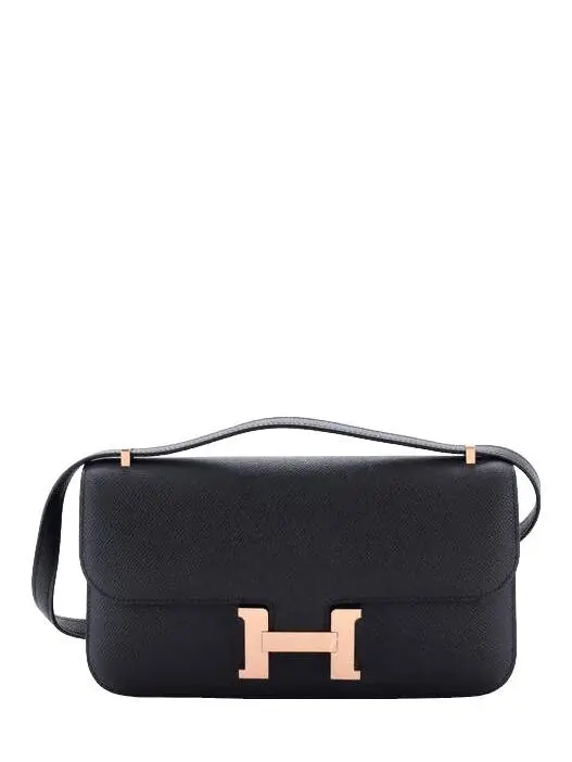Hermès Constance Elan Nm Bag Epsom 25 - Black