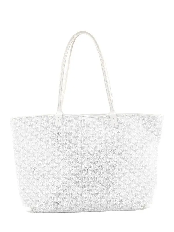 GOYARD Artois Tote Coated Canvas Mm - White