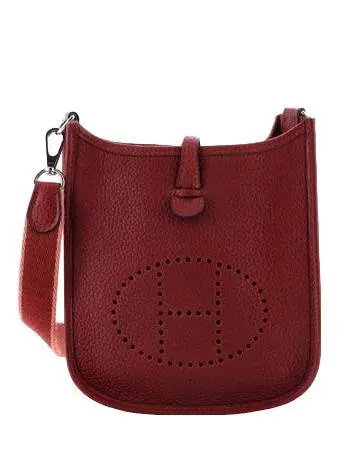 Hermès Evelyne Bag Gen Iii Clemence Tpm - Red