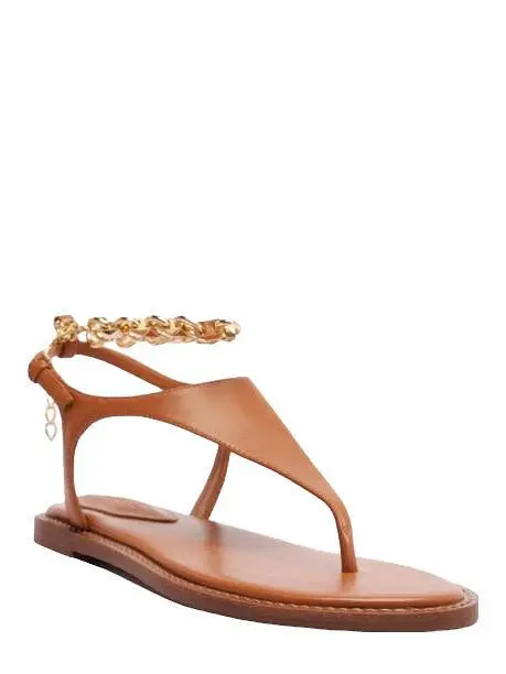 Schutz Lys Ankle Strap Slide Sandal - Miele