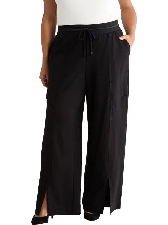 Wit & Wisdom Skyrise Wide Leg Pants - Black