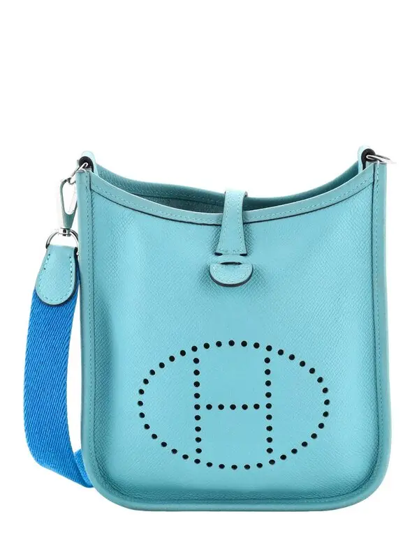 HERMES Evelyne Bag Gen Iii Epsom Tpm - Bleu Atoll