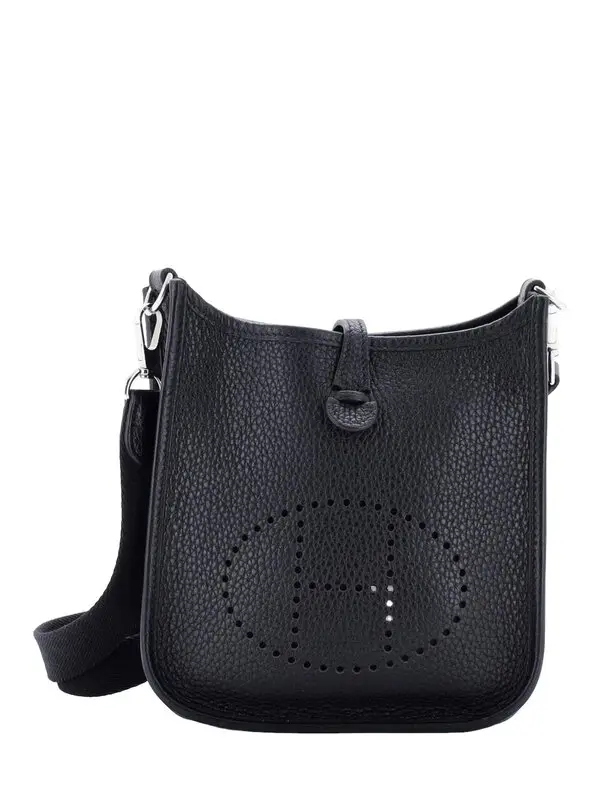 HERMES Evelyne Bag Gen Iii Clemence Tpm - Noir