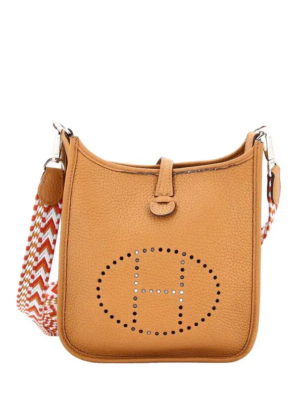 Hermès Evelyne Bag Gen Iii Clemence Tpm - Brown