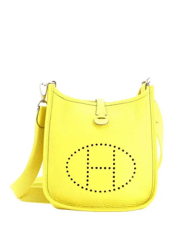 HERMES Evelyne Bag Gen Iii Clemence Tpm - Lime