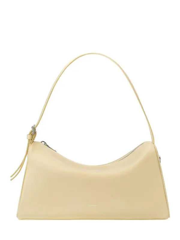 STAND OIL Melly Faux Leather Shoulder Bag - Butter