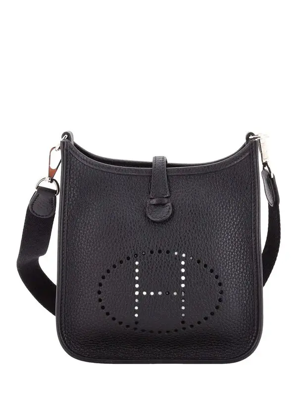 Hermès Evelyne Bag Gen Iii Clemence Tpm - Black