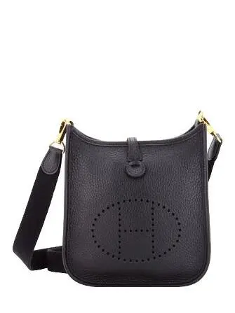 Hermès Evelyne Bag Gen Iii Clemence Tpm - Black