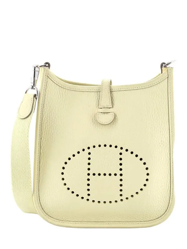 HERMES Evelyne Bag Gen Iii Clemence Tpm - Jaune Milton