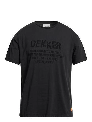 DEKKER T-shirt Size Cotton - Charcoal