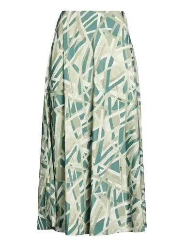 Herno Printed Midi Skirt - Green