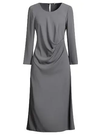 LE STREGHE Midi Dress - Grey