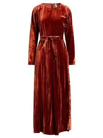 FORTE_FORTE Maxi Corduroy Dress - Red