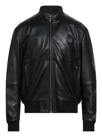 Just Cavalli Lambskin Jacket - Black