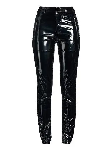 Iceberg Tapered Patent-effect Pants - Black
