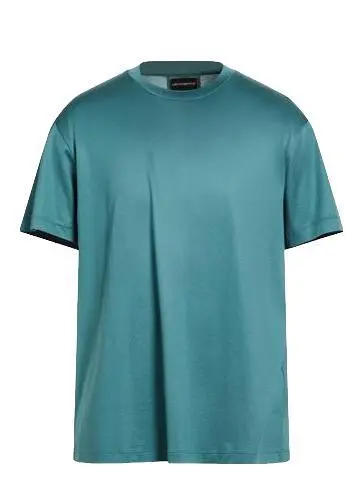Emporio Armani T-shirt Size Lyocell, Cotton - Green