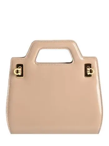 FERRAGAMO Wanda Mini Handbag - Beige