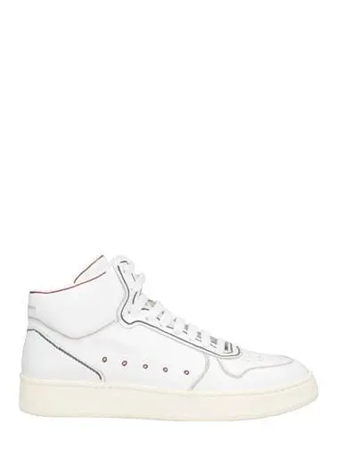 Officine Creative Leather High-top Sneakers - White