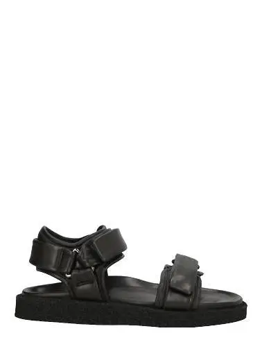 Officine Creative Leather Sandals - Black