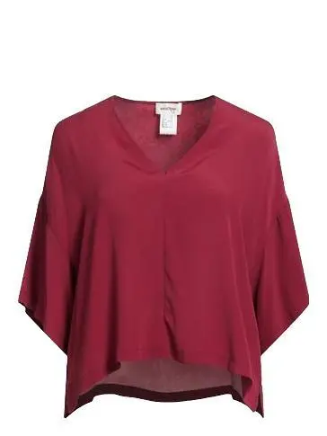 OTTOD'AME Acetate And Silk Top - Red