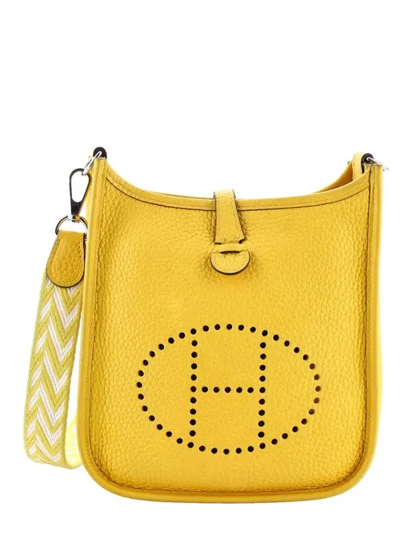 HERMES Evelyne Bag Gen Iii Clemence Tpm - Jaune De Naples