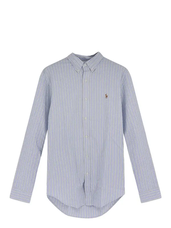 Polo Ralph Lauren Slim Fit Cotton Shirt - Blue