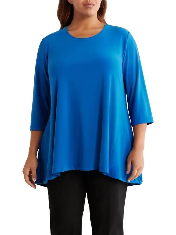 Vikki Vi Swing Tunic - Azure