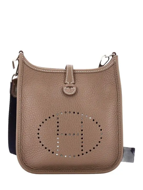HERMES Evelyne Bag Gen Iii Clemence Tpm - Etoupe