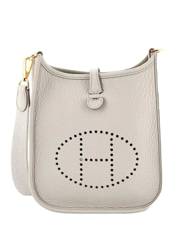 HERMES Evelyne Bag Gen Iii Clemence Tpm - Beton