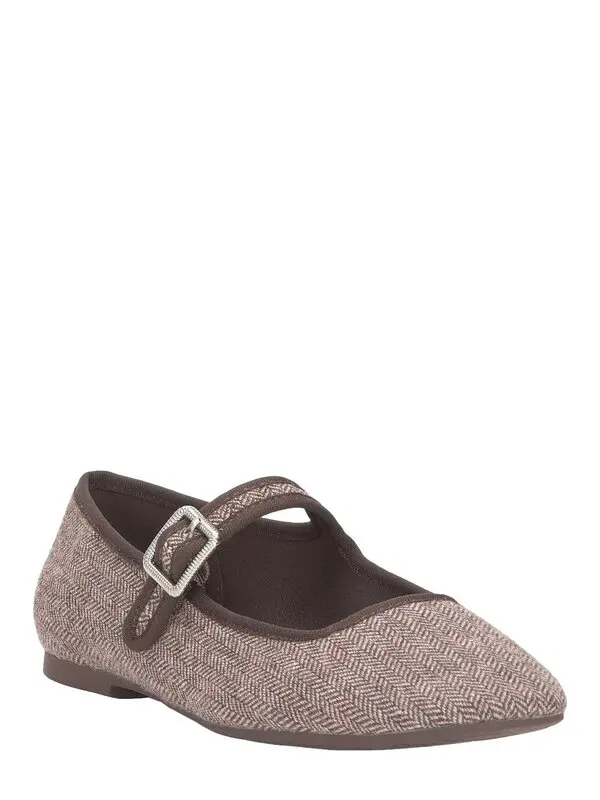 Lucky Brand Mary Jane Flat - Brown