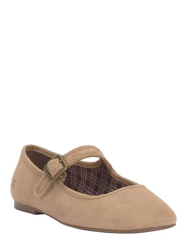 Lucky Brand Mary Jane Flat - Porcini