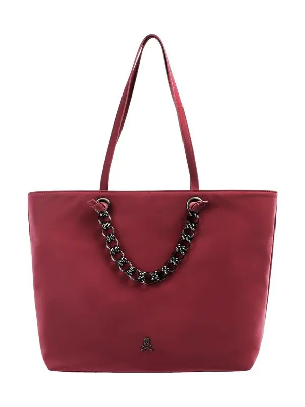 SCALPERS Nychaineday Shopper Bag - Burgundy