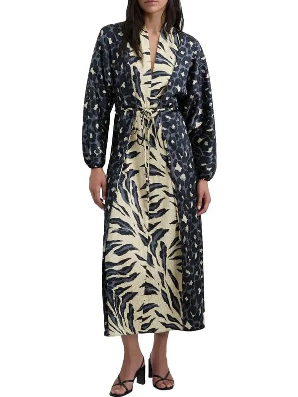 SCALPERS Animal Print Maxi Dress - Animalprint