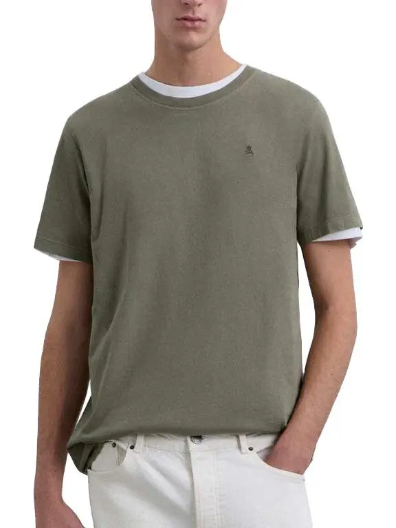 SCALPERS Skull Winter Tee - Khaki
